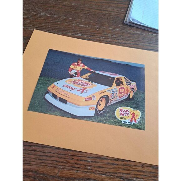 Nascar | Art | Vintage 99ben Hess Nascar Driver Card Texas Pete Wsmp ...